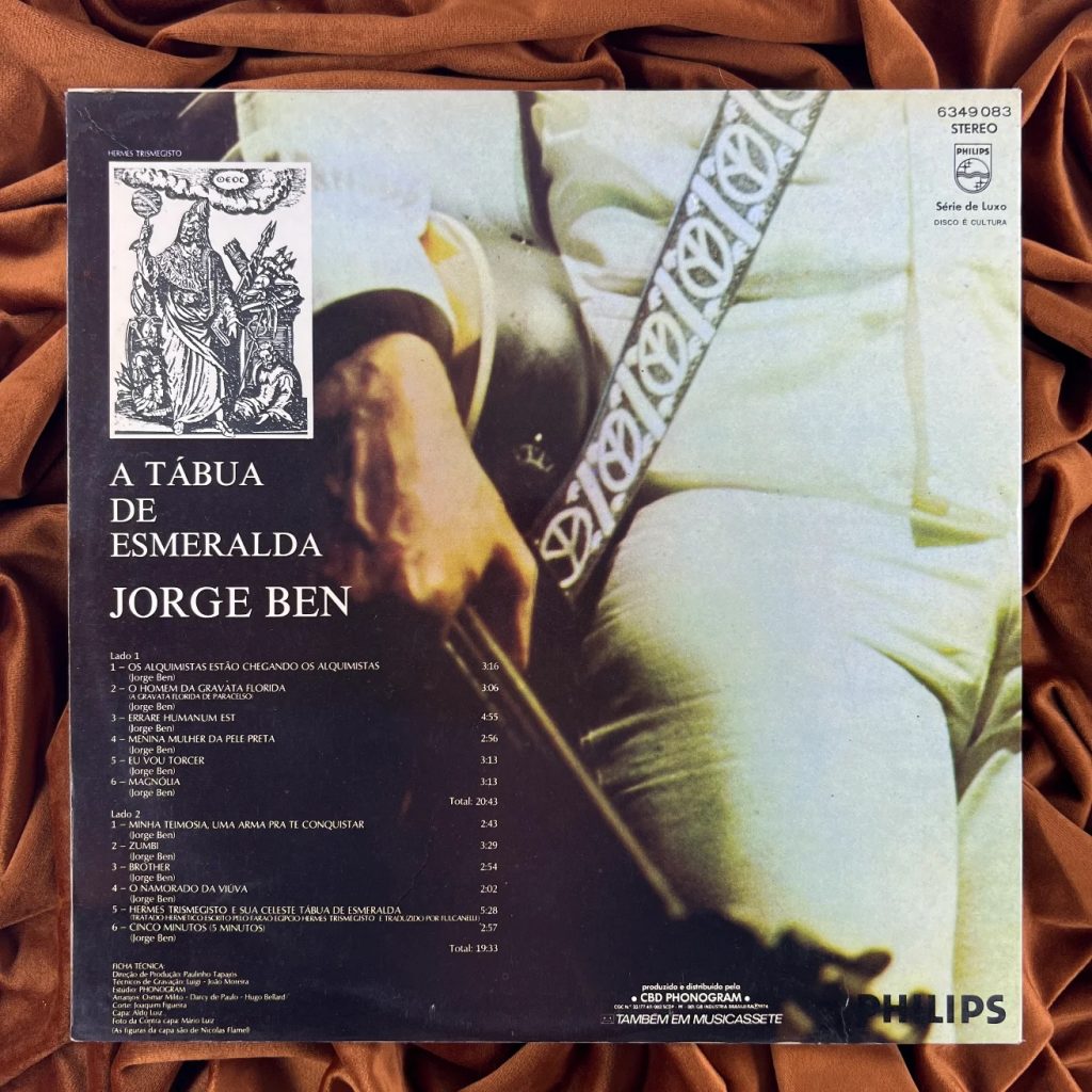Jorge Ben - A tábua de esmeralda (1974) - Crocodiscos