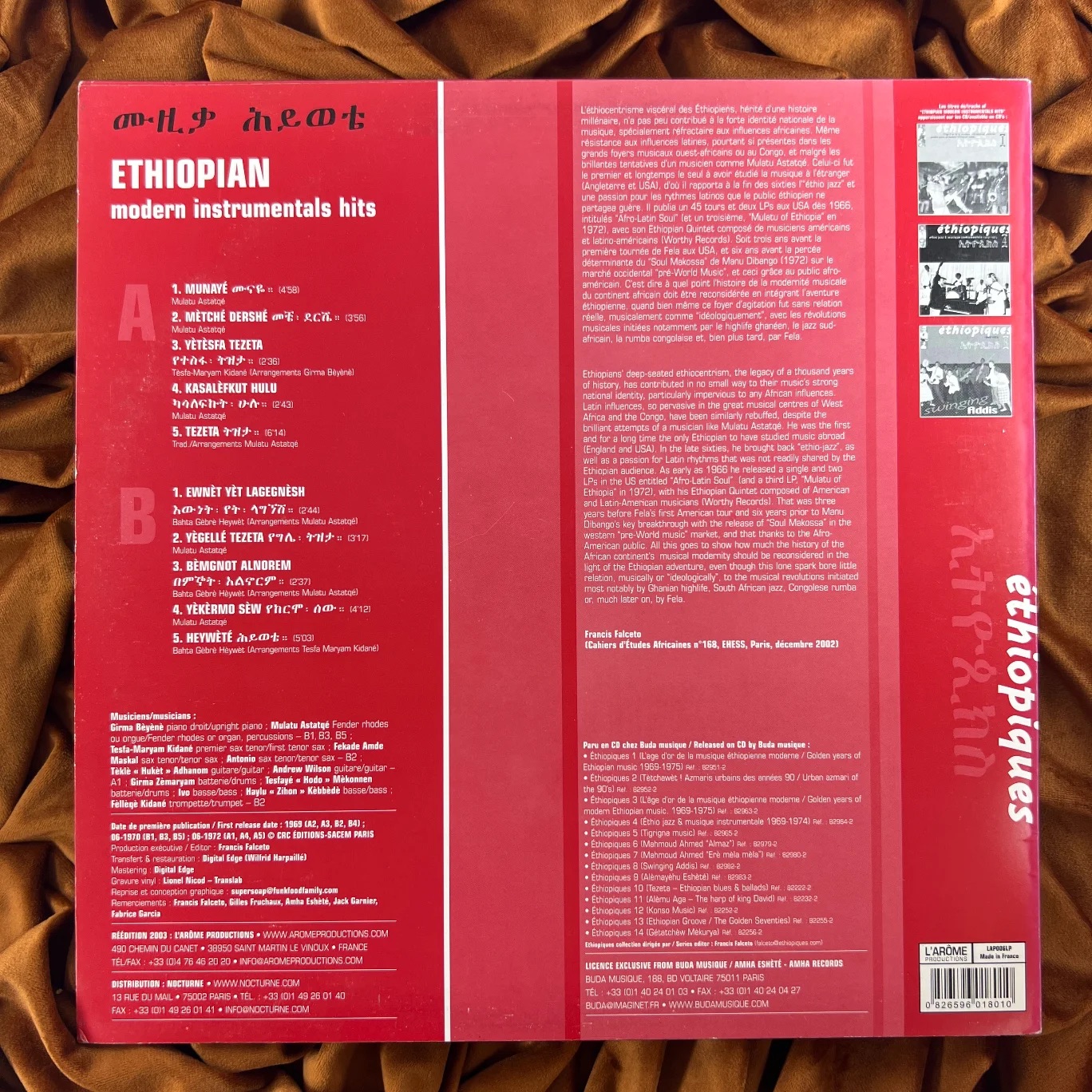 Ethiopian modern instrumentals hits - CrocoDiscos