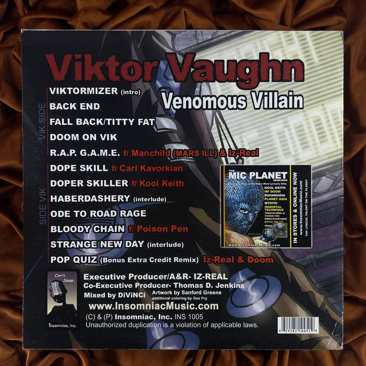 Viktor Vaughn ‎– (VV:2) Venomous Villain (2004) Original - Crocodiscos